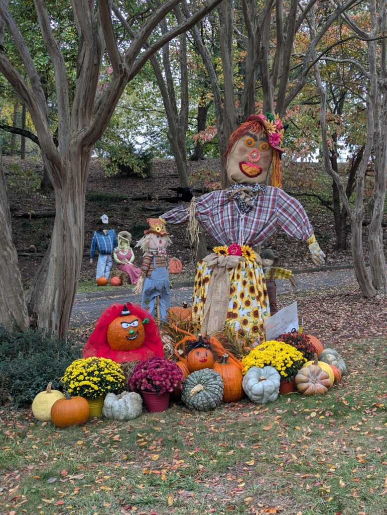 October 26-November 15 Not-So-Scary Scarecrows and fall decorations on ...